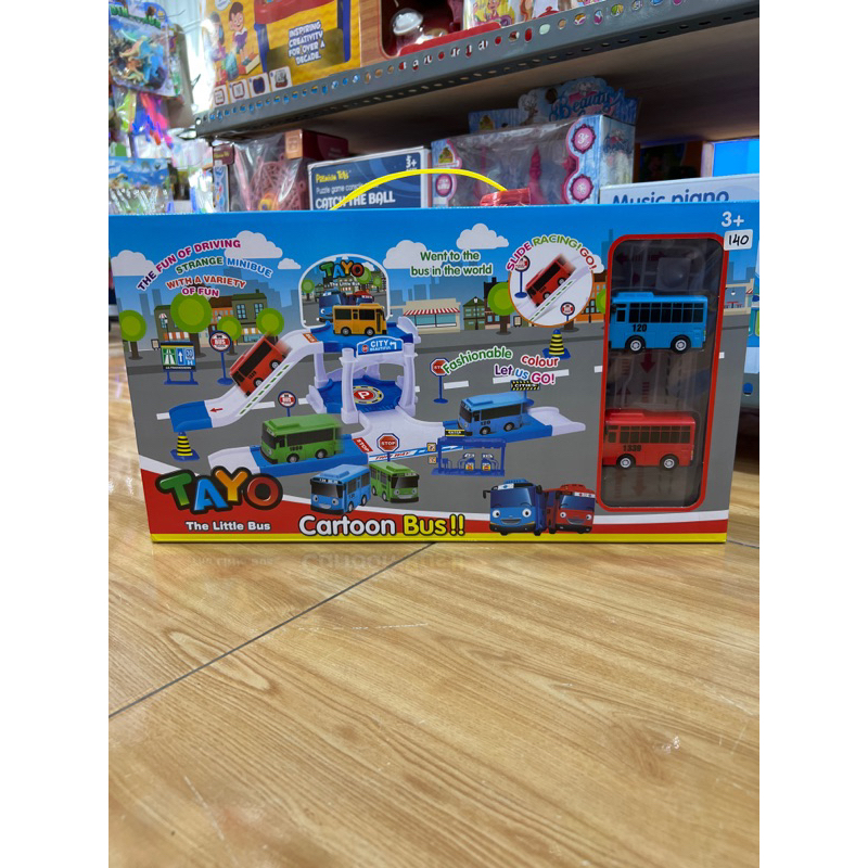 Jual mainan anak tayo the little bus cartoon bus | Shopee Indonesia