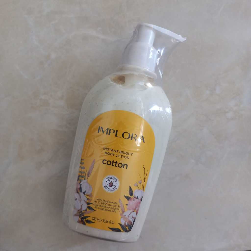 Jual Jastip - Implora Instant Bright Body Lotion - Cotton 300 mL ...