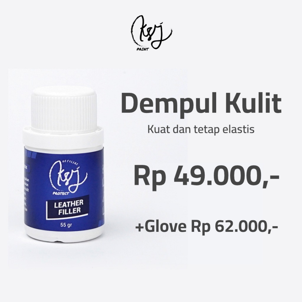 Jual Dempul Kulit Leather Filler - KSJ Paint | Shopee Indonesia