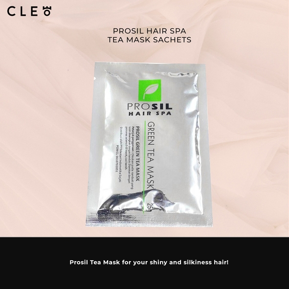 Jual Prosil Hair Spa Green Tea Mask 25gram | Shopee Indonesia
