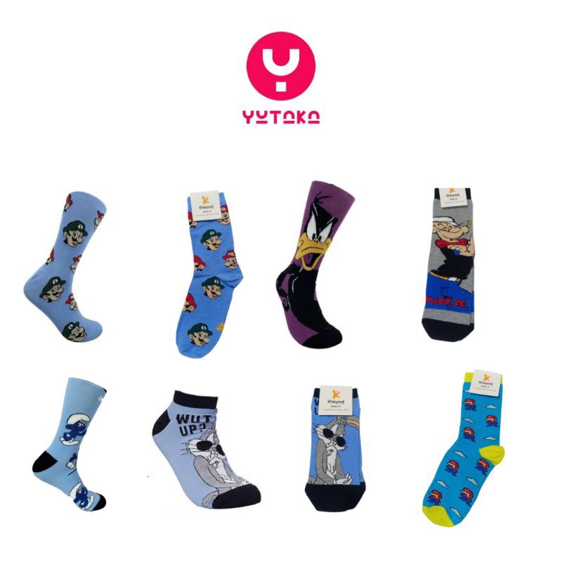 Jual Kheyoot Socks Cartoon 100% Original From Dubai (UEA) | Shopee ...