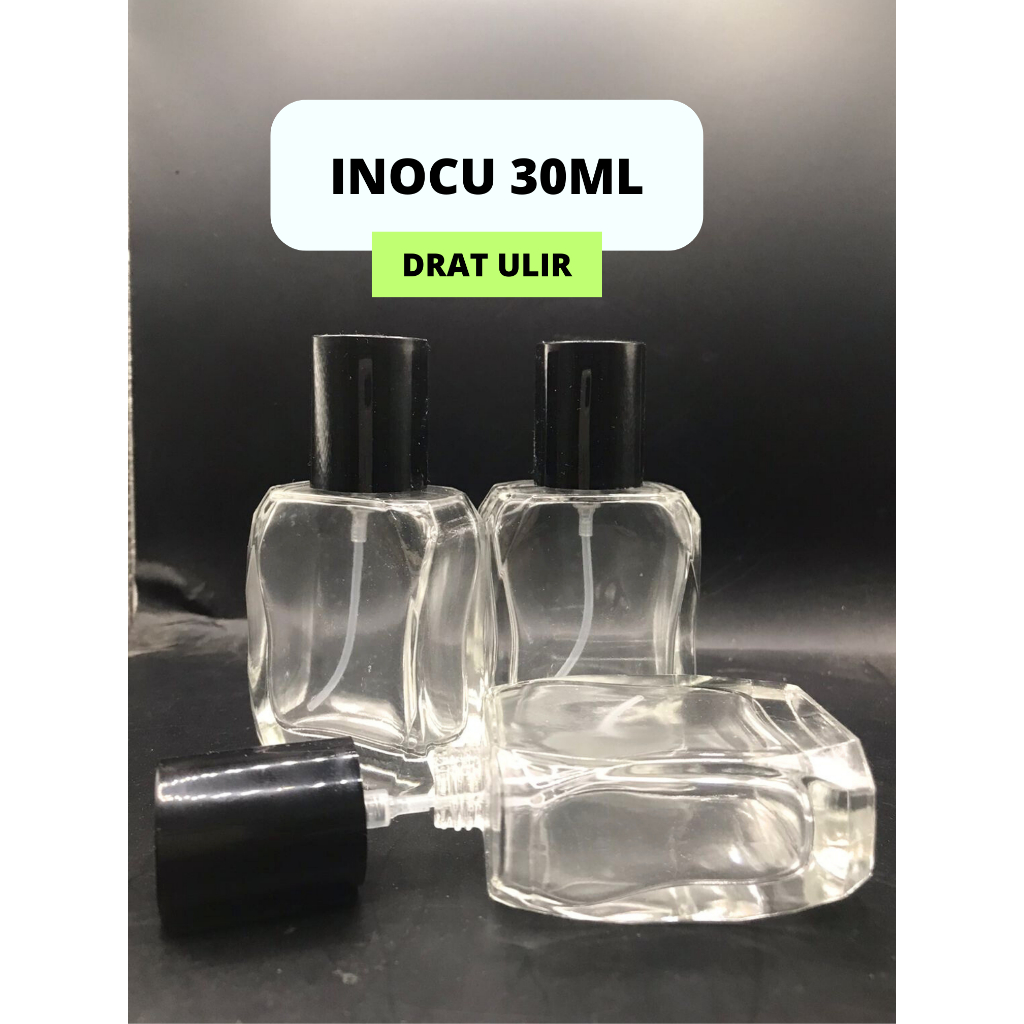 Jual ( PCS ) BOTOL PARFUM INOCU 30ML DRAT PUTAR ULIR | Shopee Indonesia