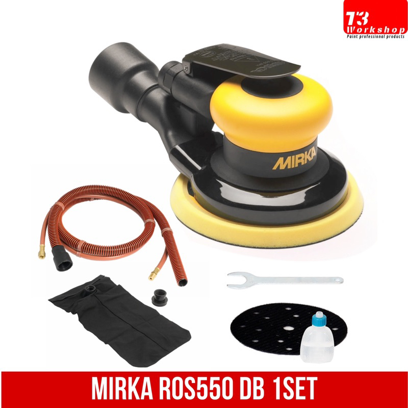 Jual double action sander Mirka ROS 550 DB / 650 DB 5inch / 6inch 1set ...