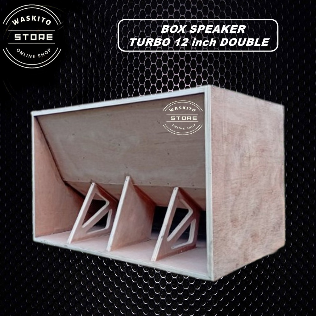 Jual Box Speaker TURBO 12 inch DOUBLE | Shopee Indonesia
