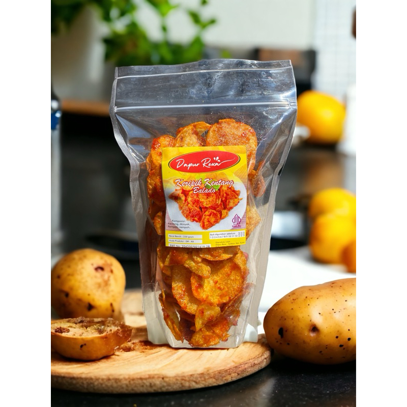 Jual Keripik Kentang Balado 250gr /Kering Kentang Pedas Manis / Kentang ... Jual Keripik Kentang Balado 250gr /Kering Kentang Pedas Manis / Kentang ...