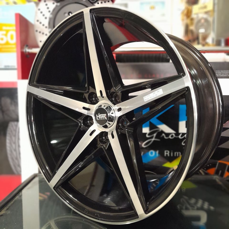 Jual Velg hsr ring 18 lebar 8/9 lubang 5 et 40 hitam polis | Shopee ...
