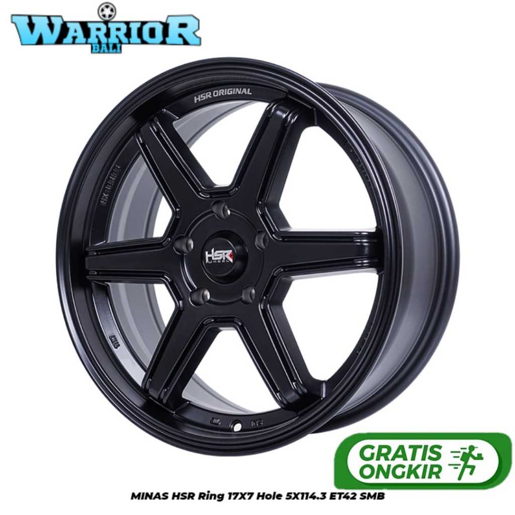 Jual Velg Racing Mobil Xpander Civic Fd Camry Ring 17 HSR MINAS R17 | Shopee Indonesia