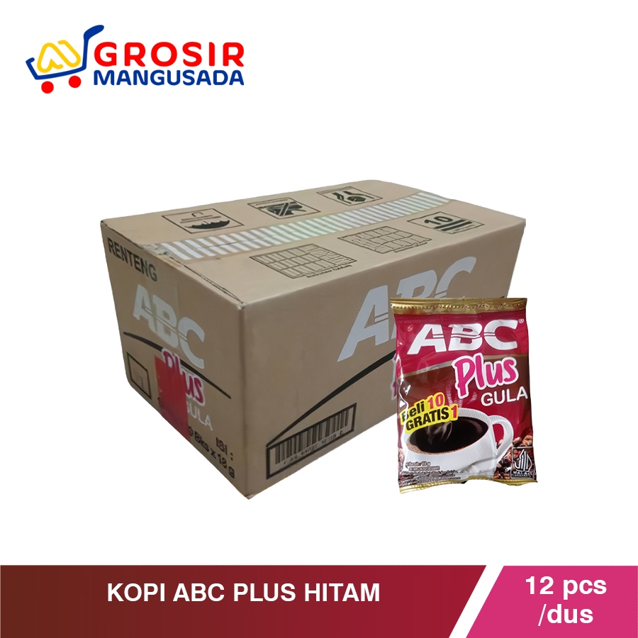 Jual Kopi ABC Plus Hitam Harga Grosir 6pcs | Shopee Indonesia