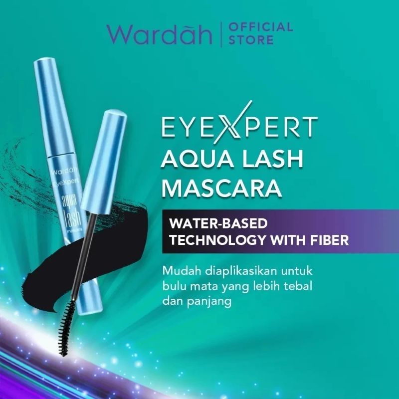 Jual Wardah Eye Xpert Aqua Lash Mascara | Shopee Indonesia