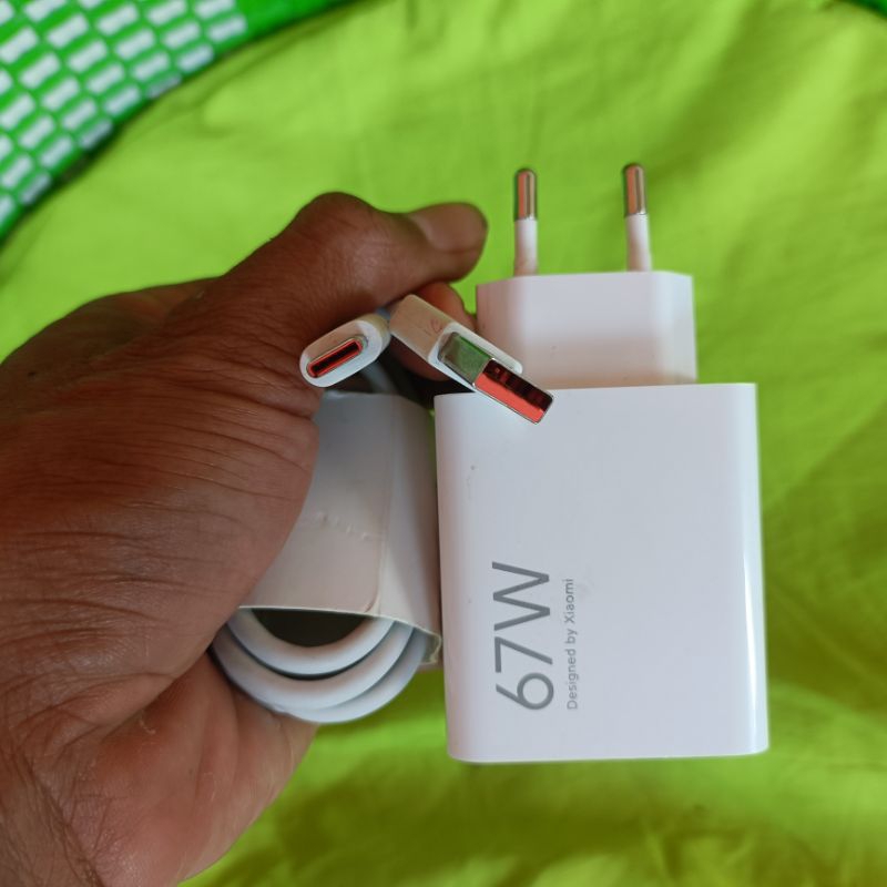 Jual charger Xiaomi 67 watt asli copotan bawaan hp | Shopee Indonesia