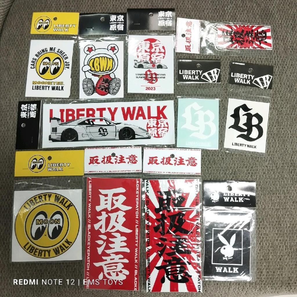 Jual MERCHANDISE LIBERTY WALK STICKER ORIGINAL | Shopee Indonesia