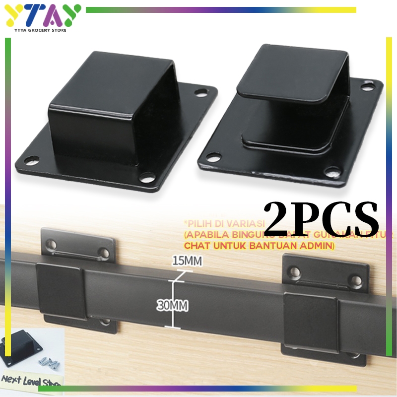 Jual 2pcs Bracket Wall Support /Single Hook Kotak / Cantolan Pipa Besi ...