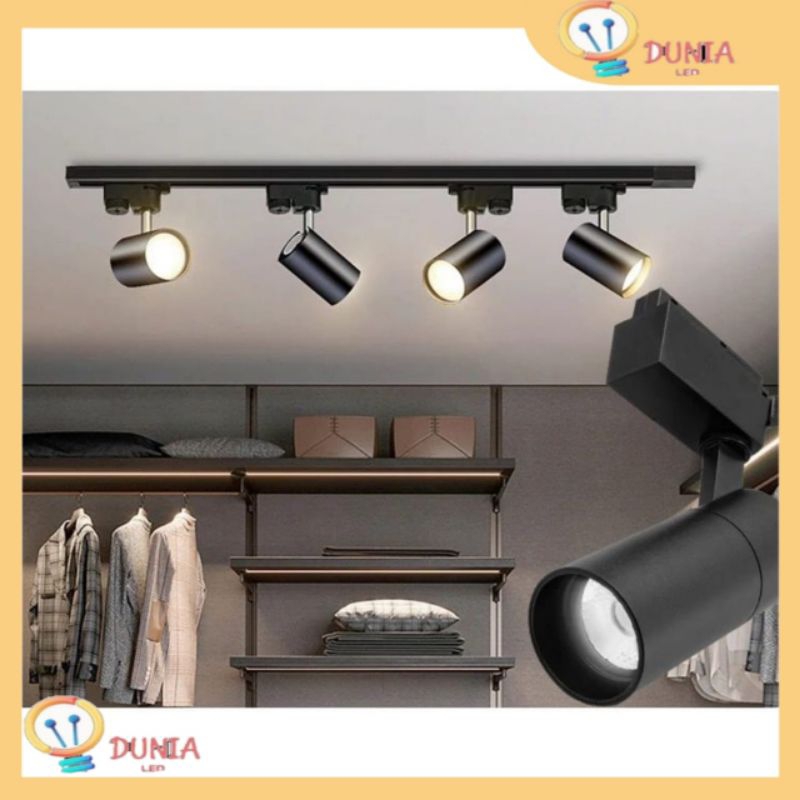Jual Lampu Rell Track LED Sorot Lampu Sorot Track light Rel Spotlight ...