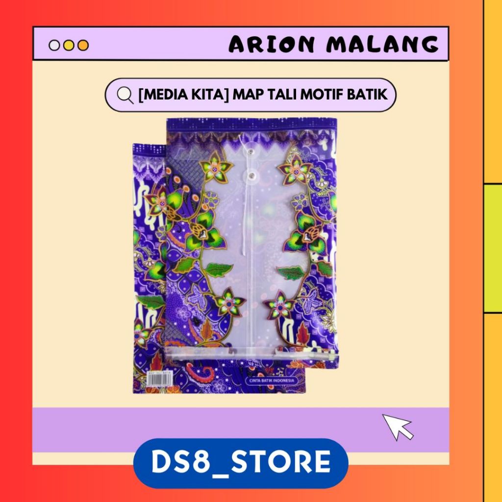 Jual Map Tali Motif Batik [Media Kita] | Shopee Indonesia