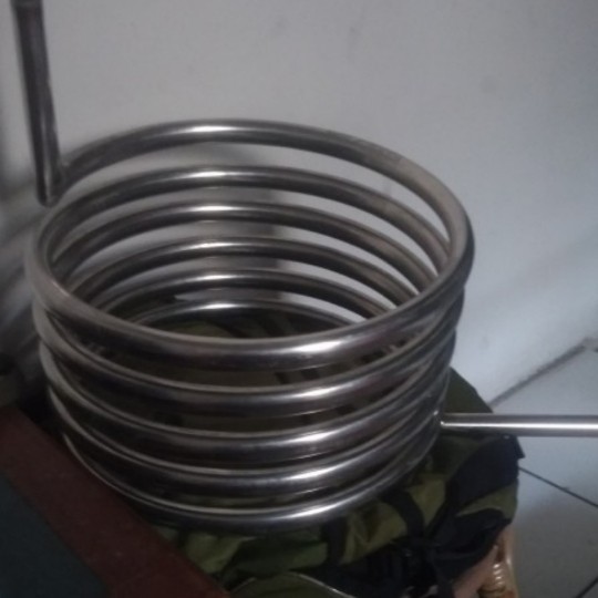 Jual Pipa spiral stainless ¾ inch 19mm custom | Shopee Indonesia