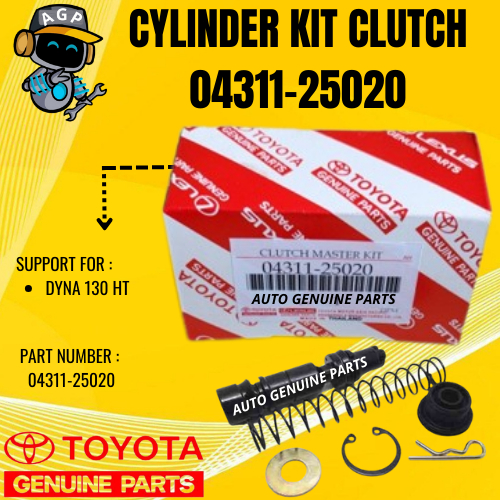 Jual CYLINDER KIT CLUTCH 04311-25020 - Toyota Original | Shopee Indonesia
