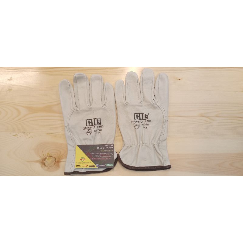 Jual Sarung tangan safety/safety glove/cig grand prix | Shopee Indonesia