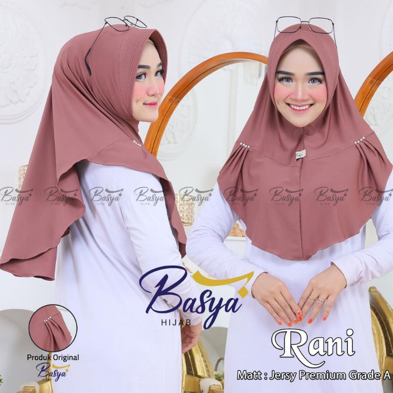 Jual ** Basya Hijab ** Hijab Rani Original ** Hijab Simpel | Shopee ...