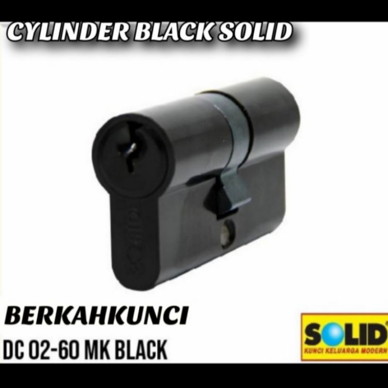 Jual CYLINDER HITAM SOLID DC 02.60 BLACK | Shopee Indonesia