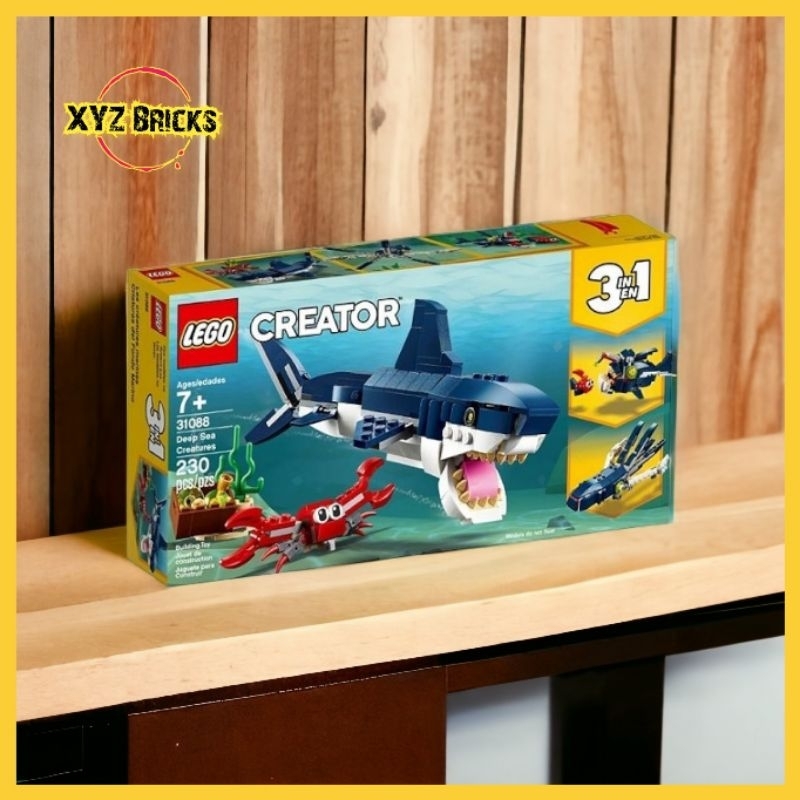 Jual LEGO 31088 - Creator Deep Sea Creatures | Shopee Indonesia