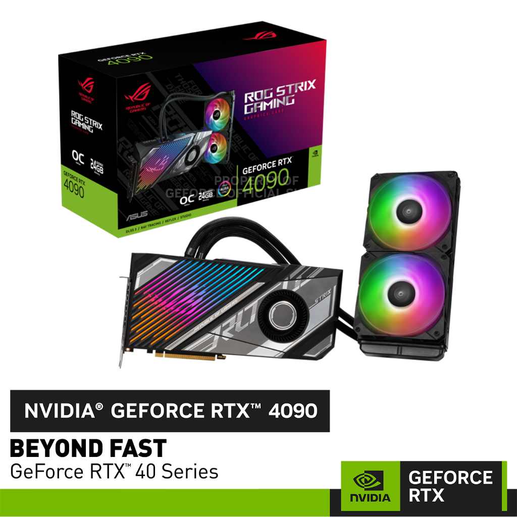 Jual ASUS ROG Strix LC GeForce RTX 4090 OC Edition | 24GB GDDR6X ...