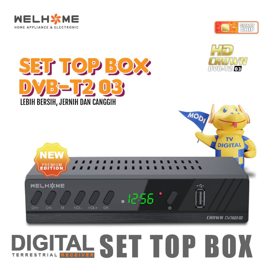 3 Rekomendasi Set Top Box Welhome Berikan Tayangan Jernih