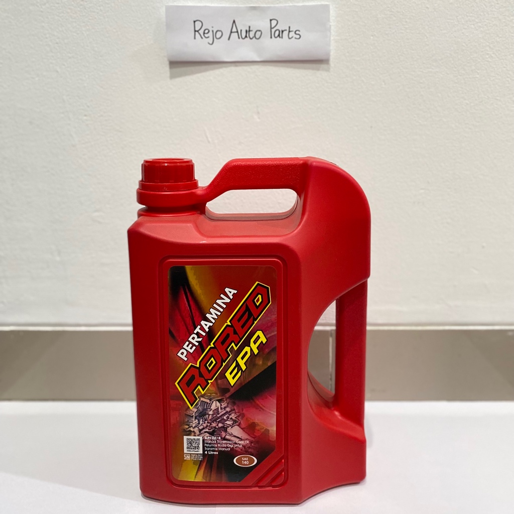 Jual Oli Mobil Pertamina RORED EPA 140 (4L) | Shopee Indonesia