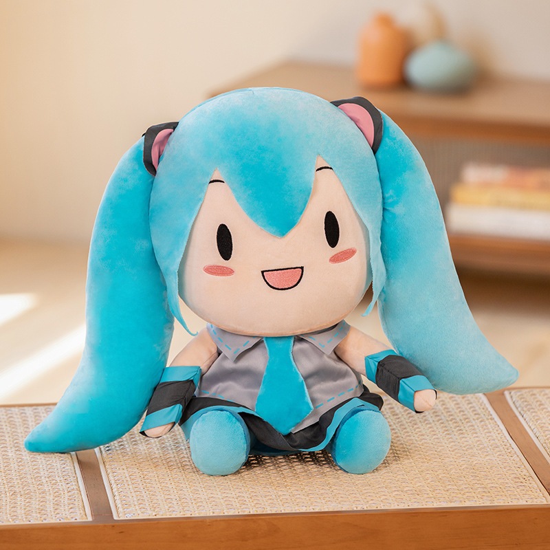 Jual BOMI boneka hatsune miku vocaloid default snow 25 cm doll mainan ...