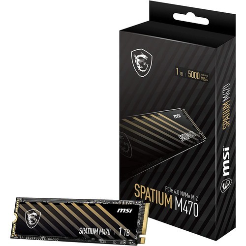 Jual SSD MSI SPATIUM M470 PCIe 4.0 NVMe M.2 1TB | Shopee Indonesia