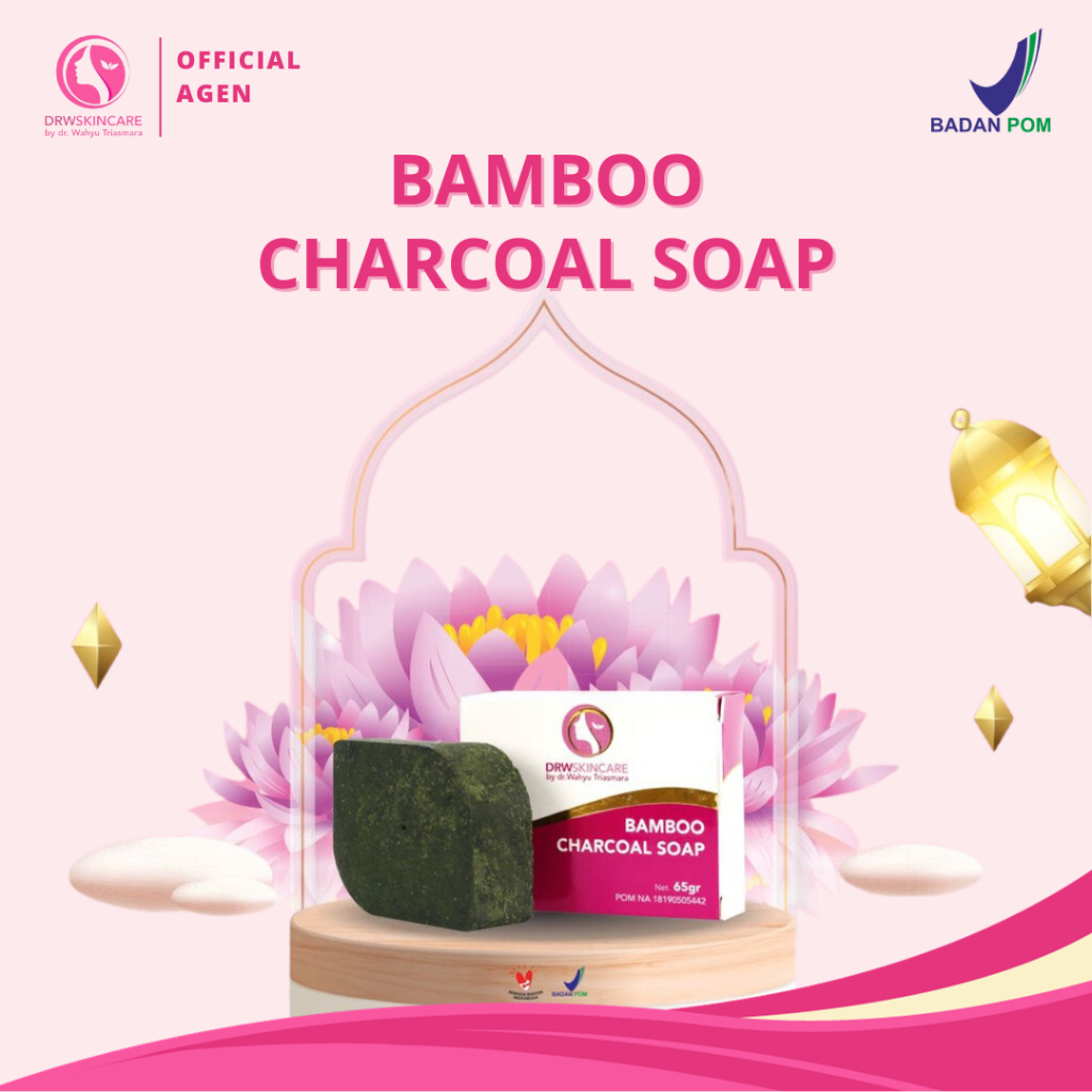 Jual DRW Skincare Bamboo Charcoal Soap / Sabun Badan / Sabun Wajah ...