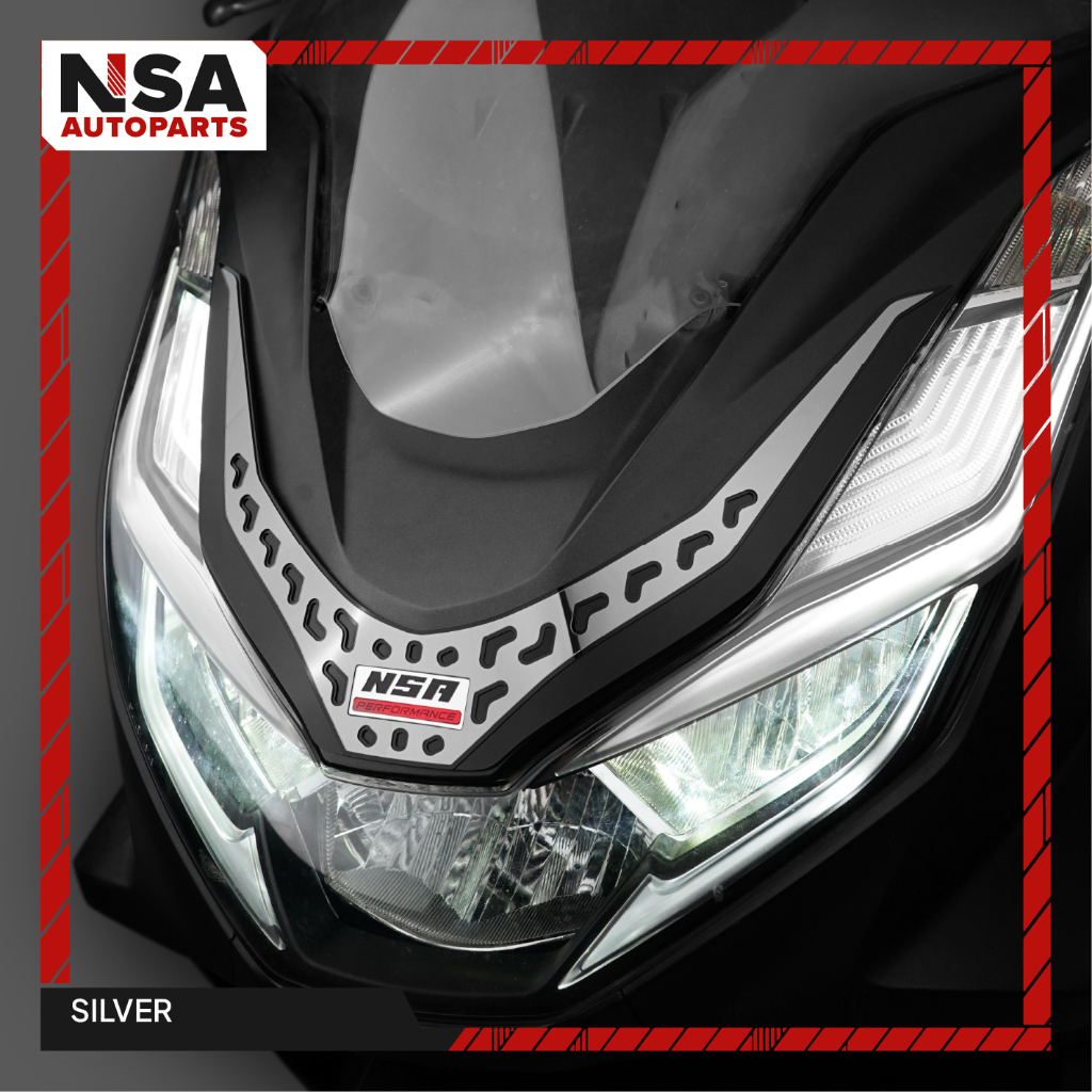 Jual GARNISH PCX 160 HEAD LIGHT GARNISH PCX 160 ATAS LAMPU DEPAN GOLD ...