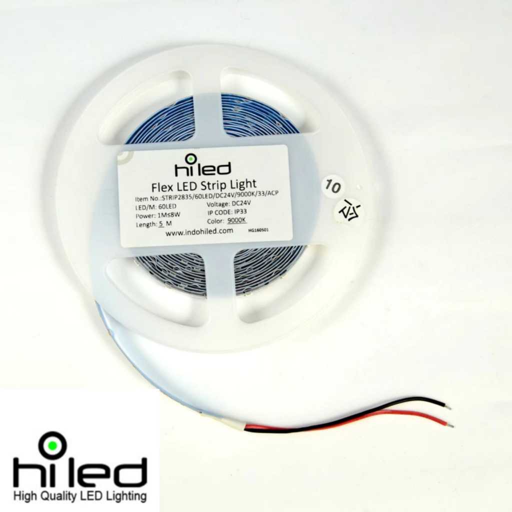 Jual HILED Lampu LED Strip 2835 60 LED 5 Meter Indoor.DC 24 volt. IP 33 ...