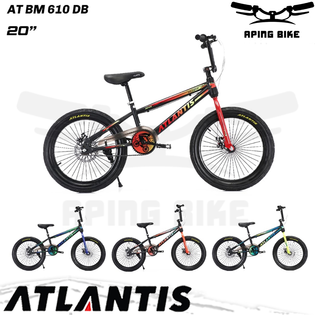 Jual Sepeda Atlantis 610 20" REM CAKRAM Sepeda BMX Anak 20inch | Shopee ...