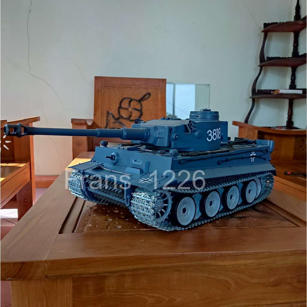 Jual Rc Tank Heng Long Second Tiger 2, Tiger 1, T-72, Leopard 2a6, M1A2 ...