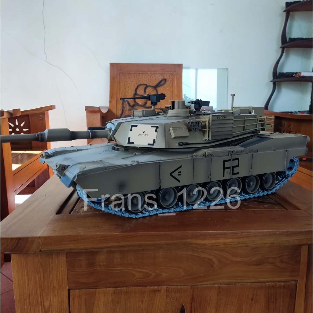 Jual Rc Tank Heng Long Second Tiger 2, Tiger 1, T-72, Leopard 2a6, M1A2 Abrams, Challanger 2 ...