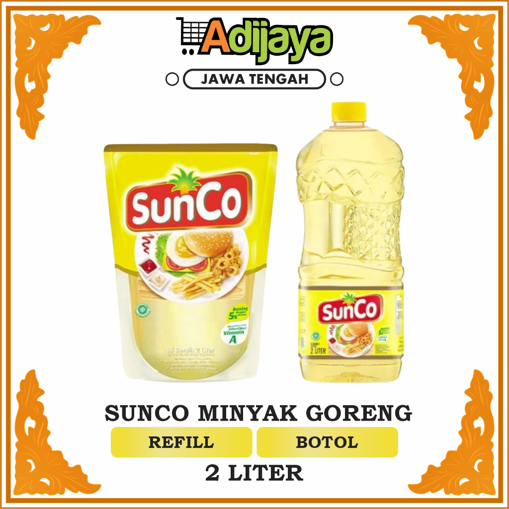 Jual Sunco Cooking Oil Minyak Goreng / Minyak Goreng 2 Liter / Botol ...