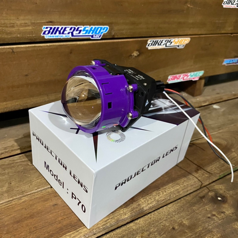 Jual Projie Proji Projector Biled Vinyx P70 laser lensa blue purple 3 ...