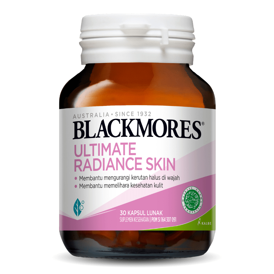 Jual Blackmores Ultimate Radiance Skin BPOM Kalbe 30's - Vitamin Kulit ...