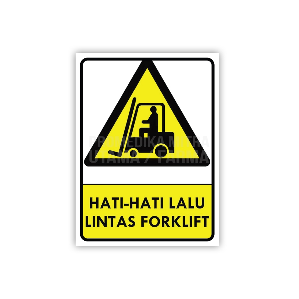 Jual Stiker Rambu-Rambu Peringatan K3 / Sticker Safety Sign K3 | Shopee ...