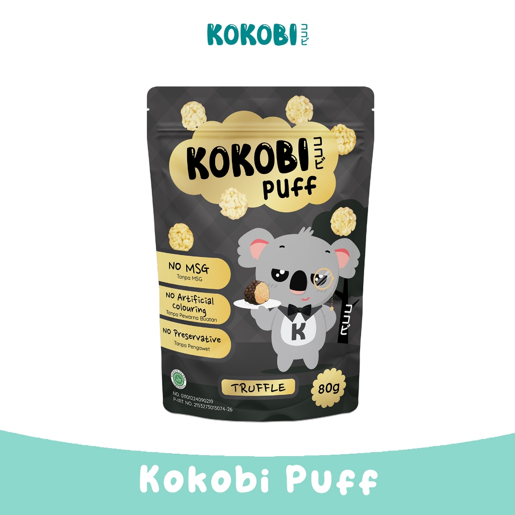 Jual KOKOBI Puff Truffle - Baked Rice Puff Kids Friendly Snack | Shopee ...