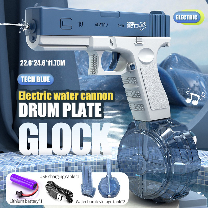 Jual Mainan Pistol Air Elektrik Rechargeable | Shopee Indonesia