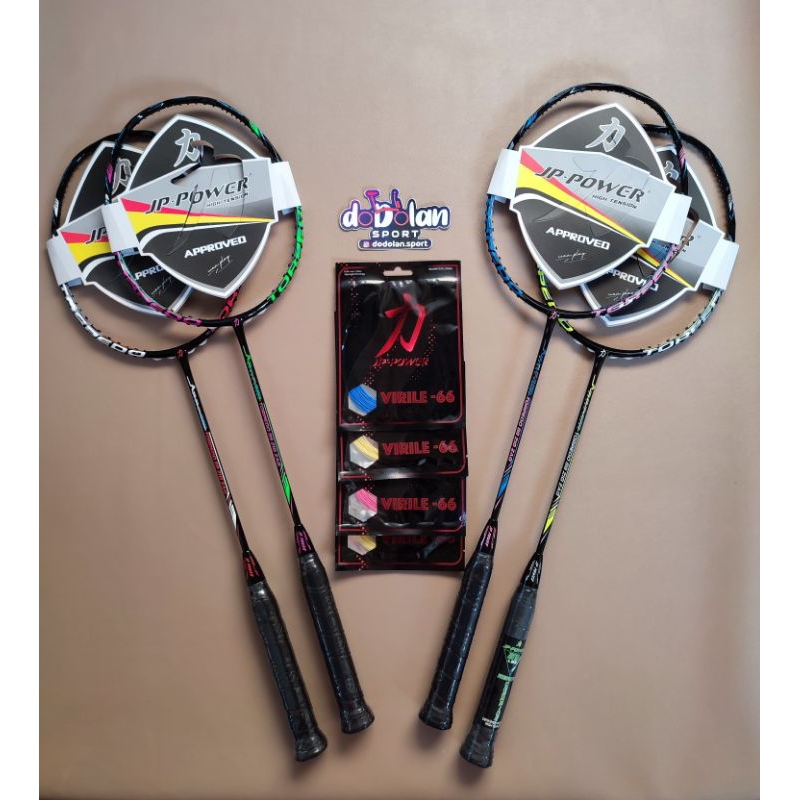 Jual Raket JP Power Torpedo 88 Zigzag Original | Shopee Indonesia