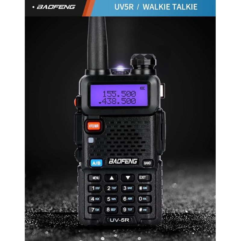 Jual HT Baofeng UV 5 R Dual Band Fullset Siap Pakai Baru | Shopee Indonesia