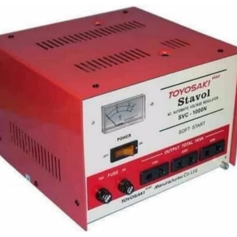 Jual stabilizer stavol 1000 Watt TOYOSAKI SVC 1000N | Shopee Indonesia