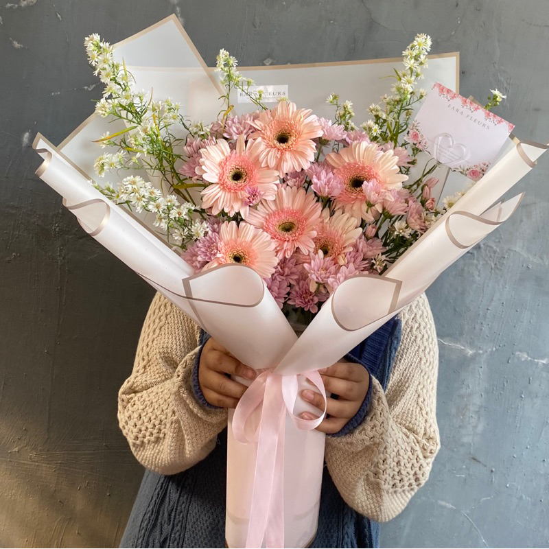 Jual (Kode Gabriella) Bunga Asli KHUSUS JABODETABEK Bouquet bunga ...