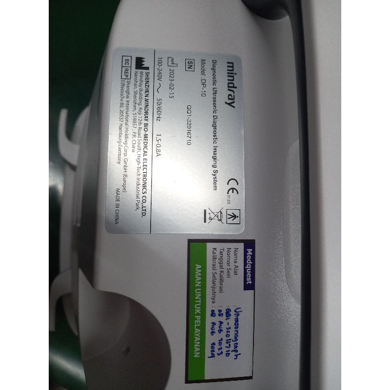 Jual alat USG Mindray DP 10 | Shopee Indonesia