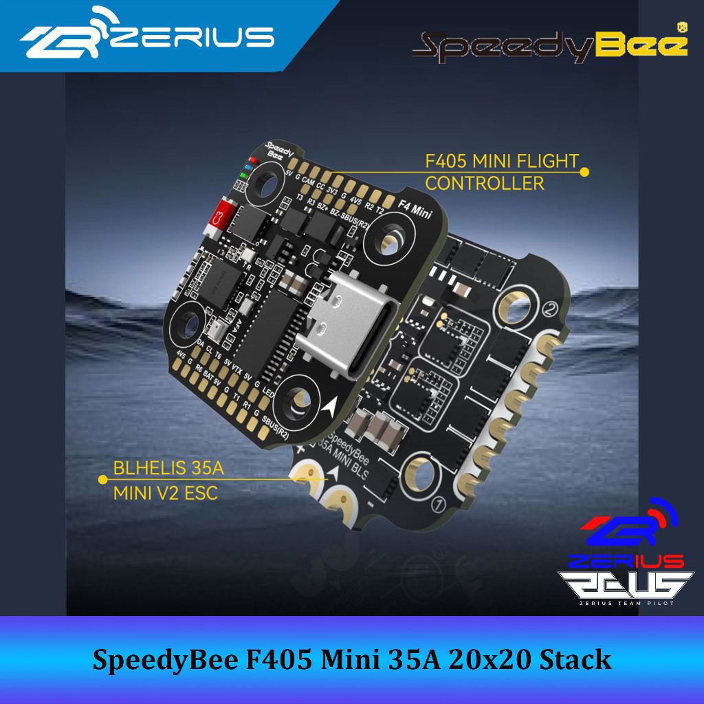 Jual SpeedyBee F405 Mini 35A BLS ESC 20x20 Stack with Bluetooth ...