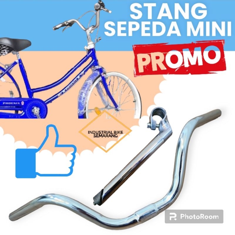 Jual (( STANG MINI )) Stang Sepeda Mini Handlebar Stem Leher Tiang ...