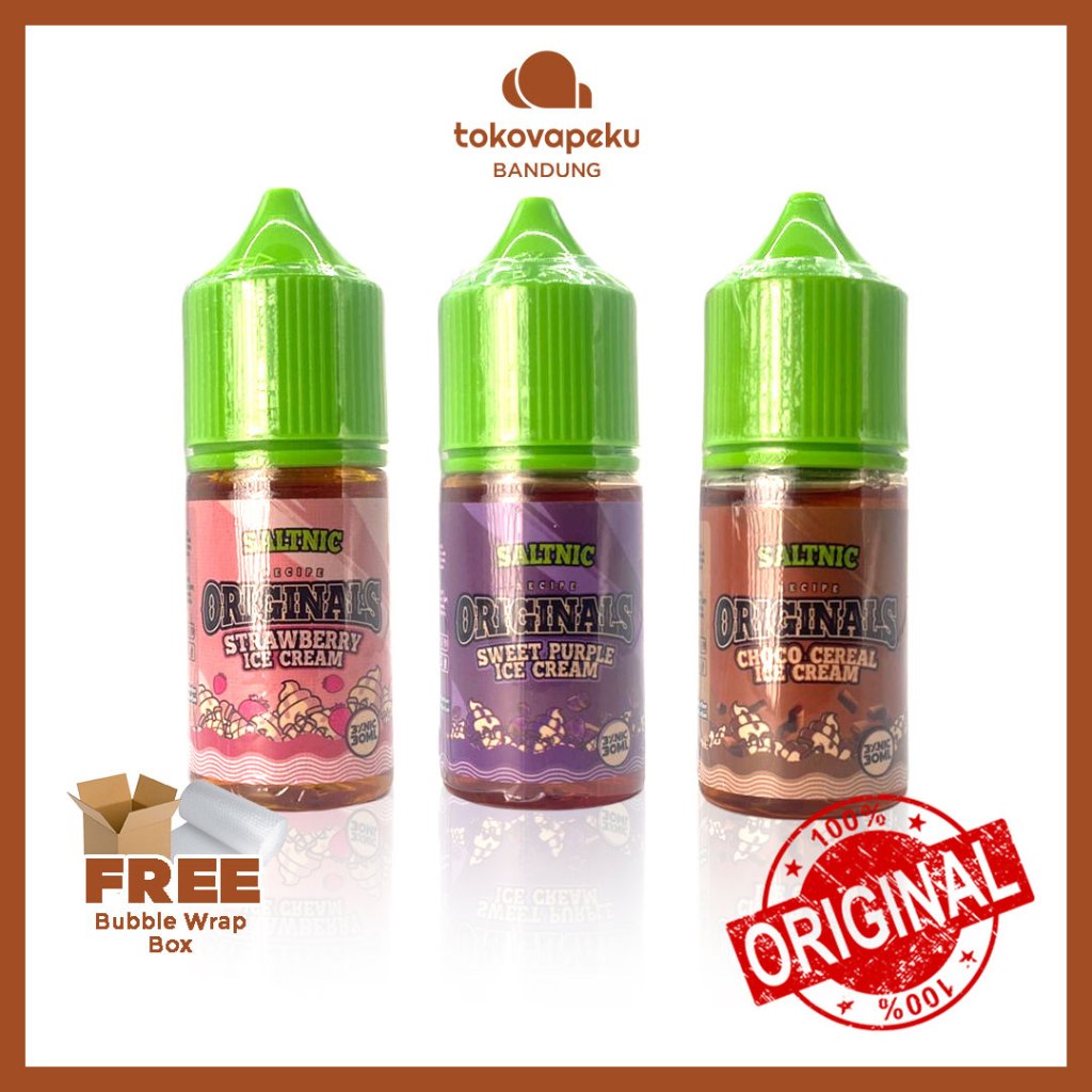 Jual RECIPE ORIGINALS SERIES SALTNIC 30MG RECIPE SALT 30ML ORIGINAL by ...