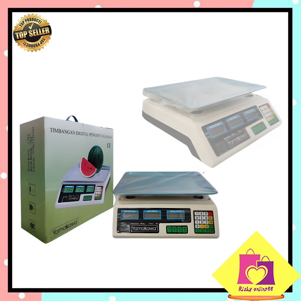 Jual Rizkyonline88 Timbangan Digital Buah Timbangan Laundry Timbangan ...